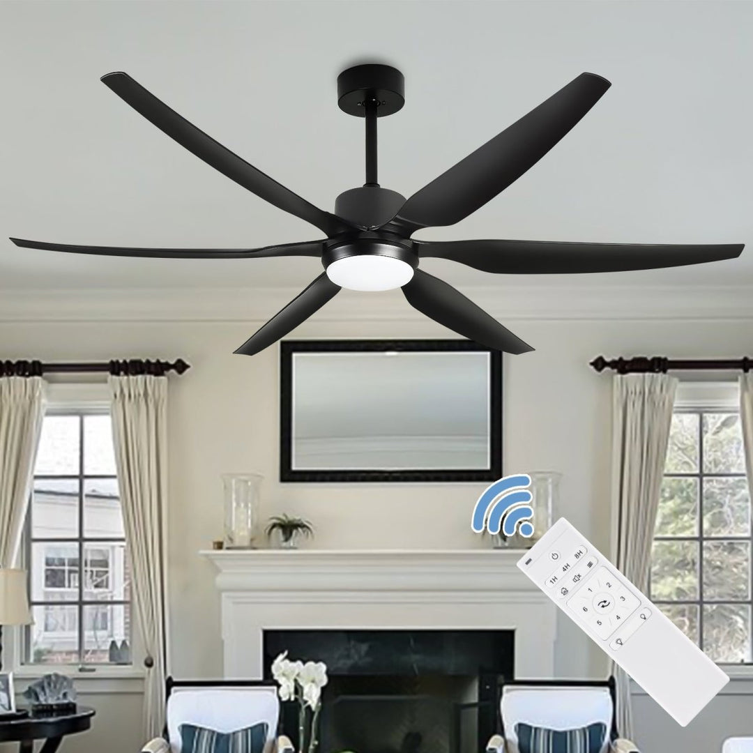 Ceiling Fan Motion Types PANASONIC 70” 6 Blade DC Motor Ceiling Fan
