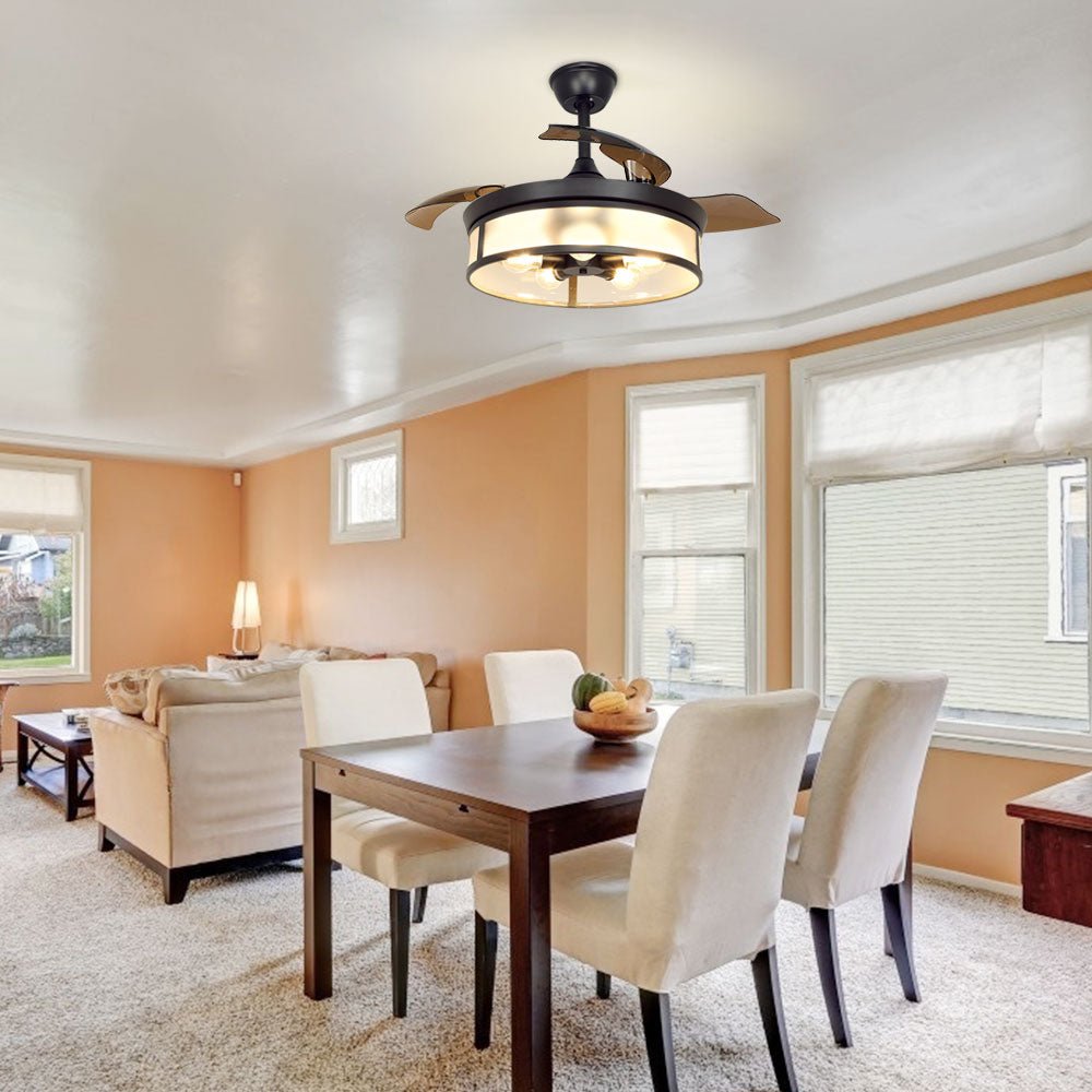 Traditional Ceiling Fan With Light UHP9311 Traditional Ceiling Fan