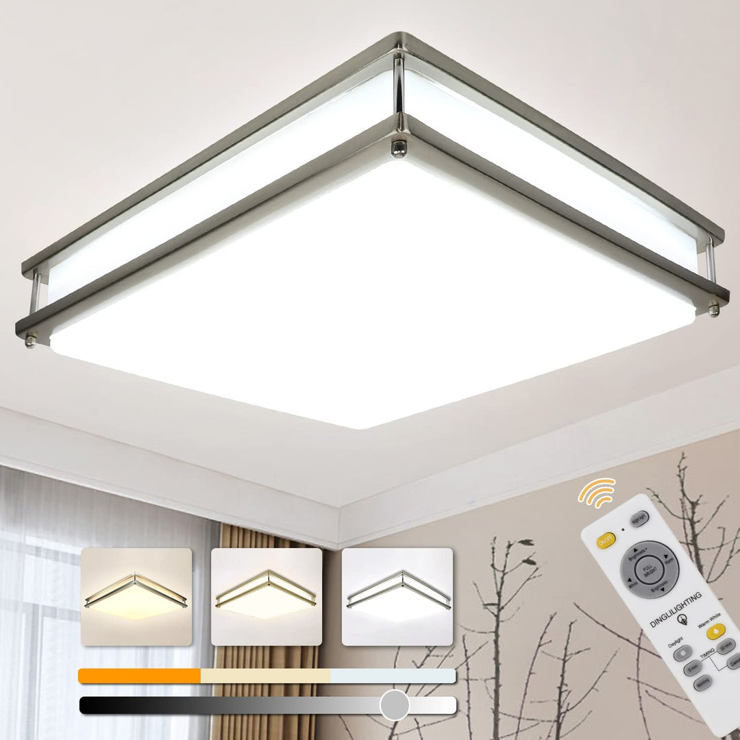 Square Ceiling Mounted Light Fixtures | Shelly Lighting